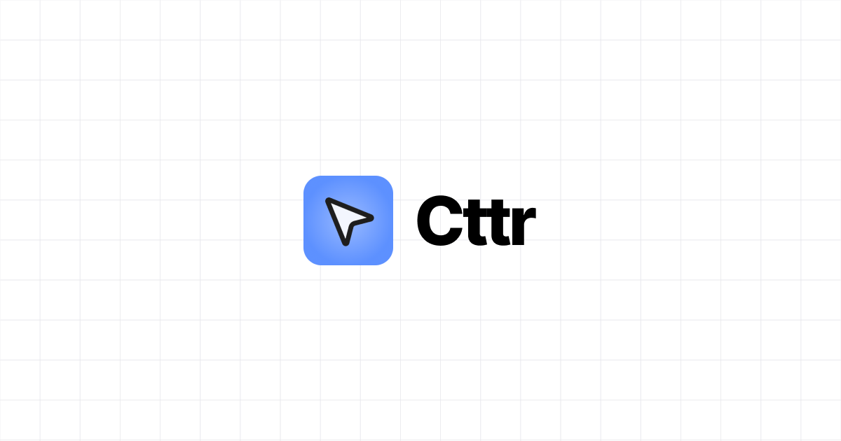 Cttr — короткие ссылки с мощной аналитикой